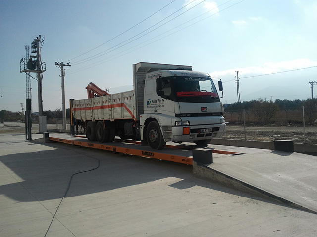 MCB Serisi / Mobil Çelik+Beton Platformlu Kantar